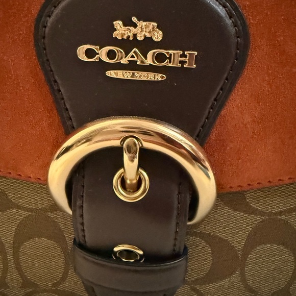 Coach | Bags | Coach Morgan Saddle Color Block | Poshmark